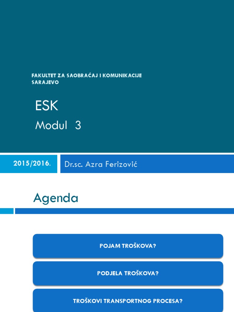 ESK Modul 3 | PDF