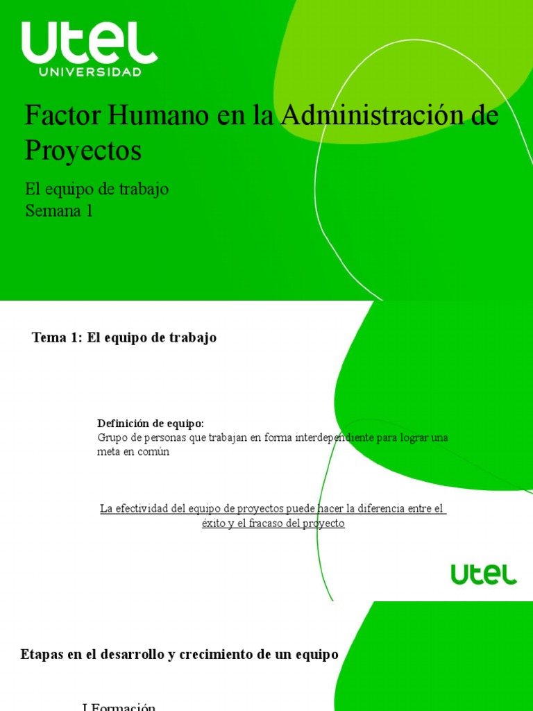 Open Class Semana 1 Factor Hum En La Admon De P 2022 Pdf Sicología