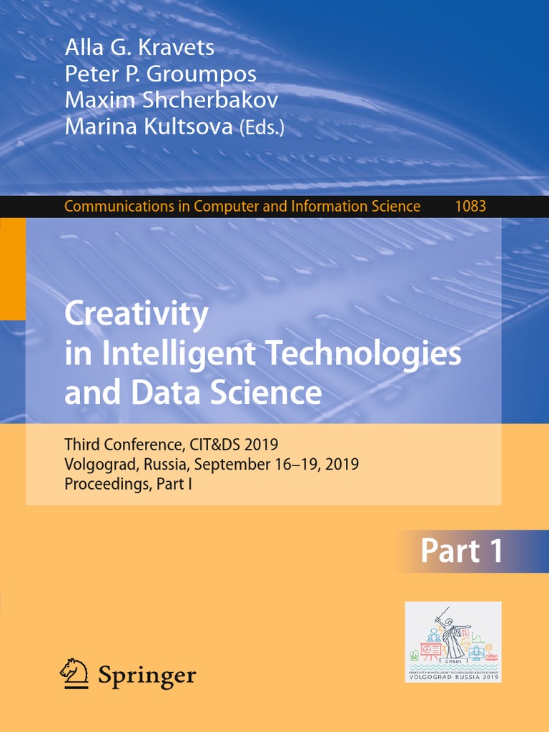 Creativity in Intelligent Technologies and Data Science 2019 | PDF | Artificial Intelligence ...