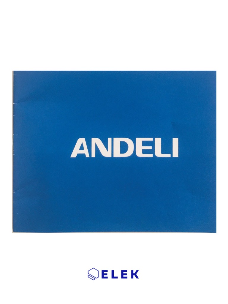 PR2065 Manual Maquina Soldar MIG250E ANDELI | PDF