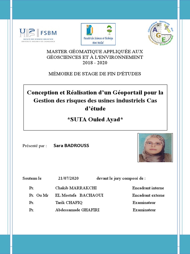 Pfe Master GAGE | PDF | PostgreSQL | Système d'information géographique