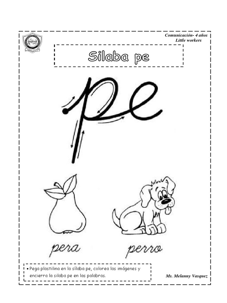 silaba pe | PDF