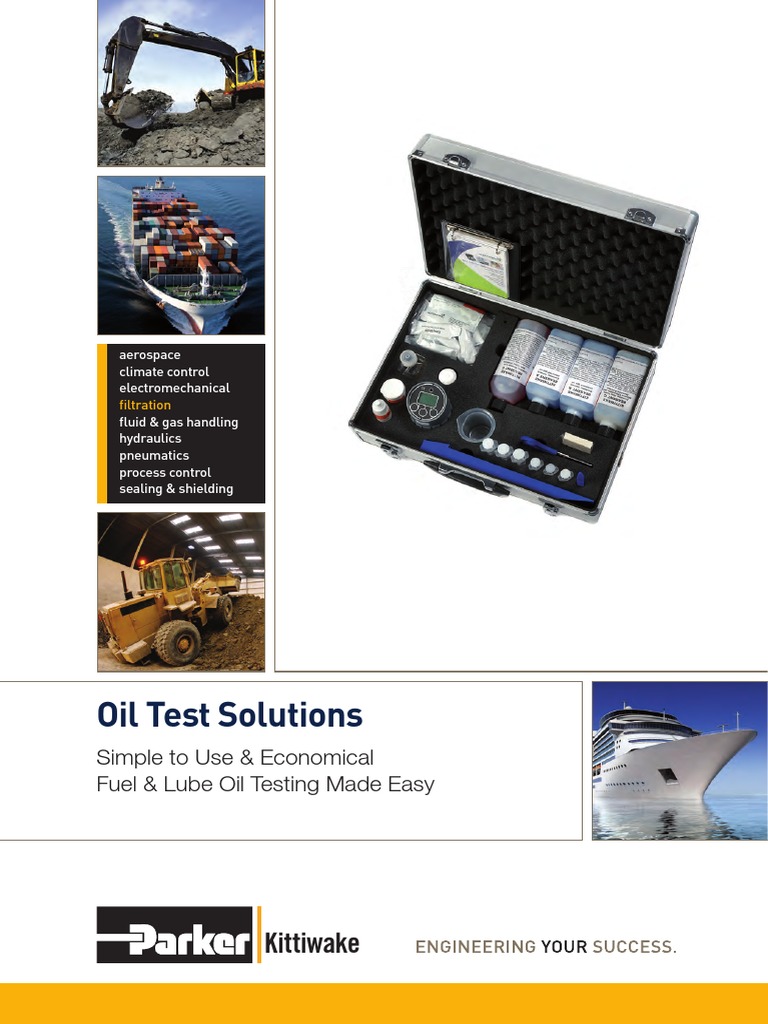 Test Solutions Et Kits | PDF | Motor Oil | Lubricant
