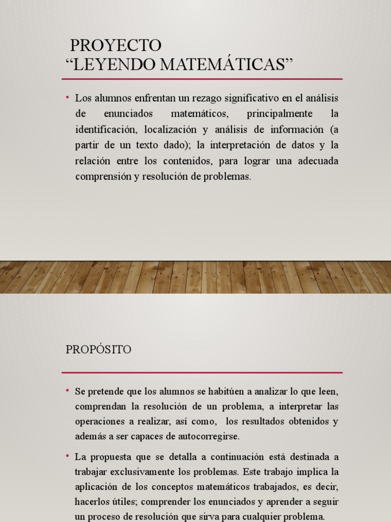Proyecto Matematicas | PDF
