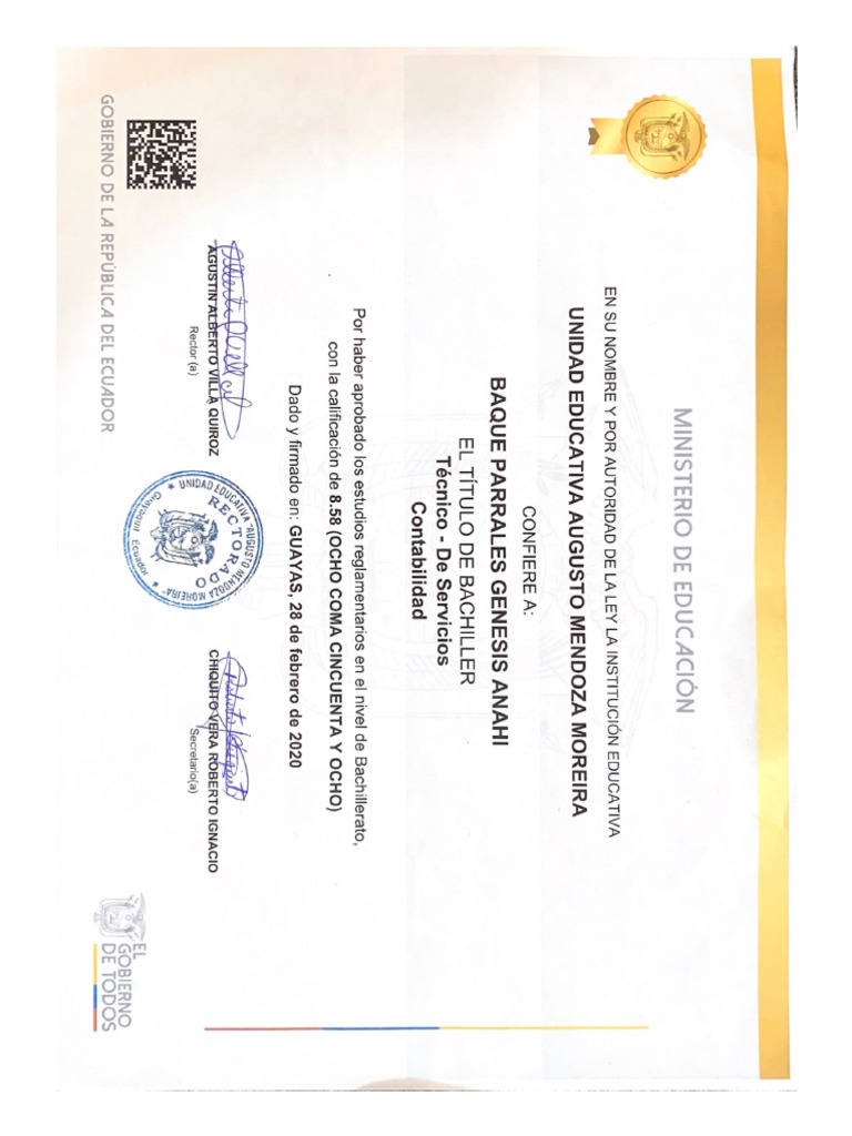 Copia de Titulo, Acta de Grado... | PDF