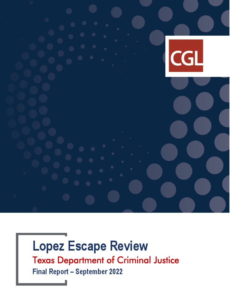 Gonzalo Lopez Escape Review | PDF | Prison | Crimes