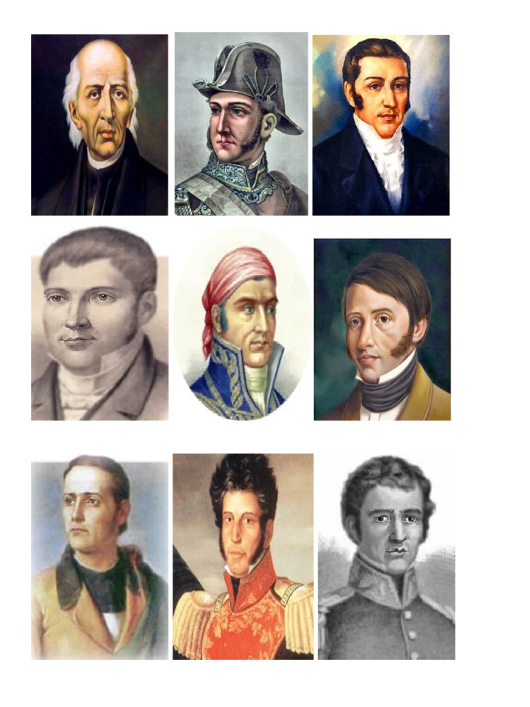 Personajes Independencia | PDF