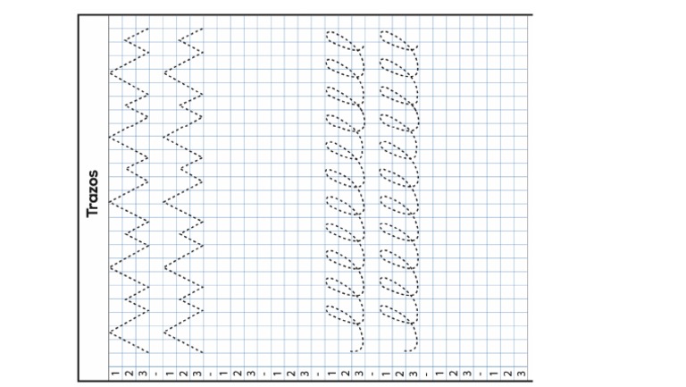 Mejora Escritura Con Ejercicios de Trazos | PDF