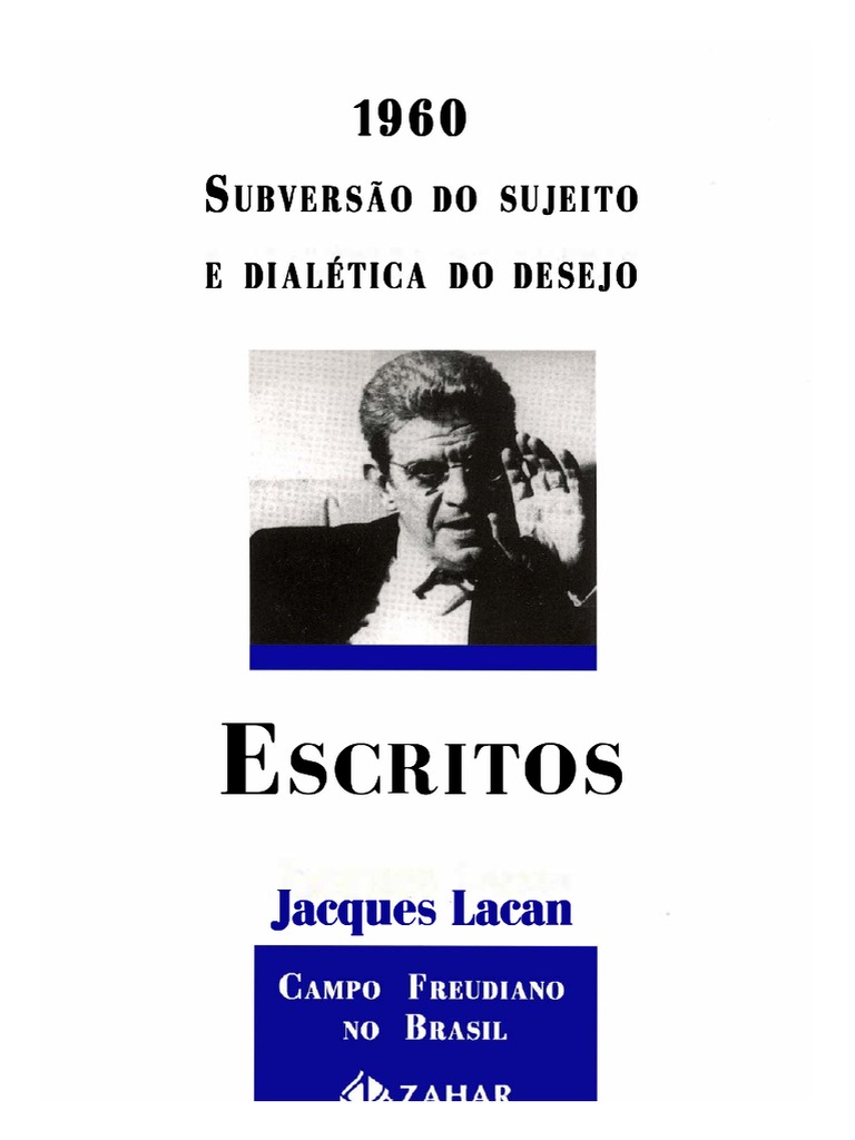 Subversão do Sujeito e Desejo | PDF | Sigmund Freud | Jacques Lacan