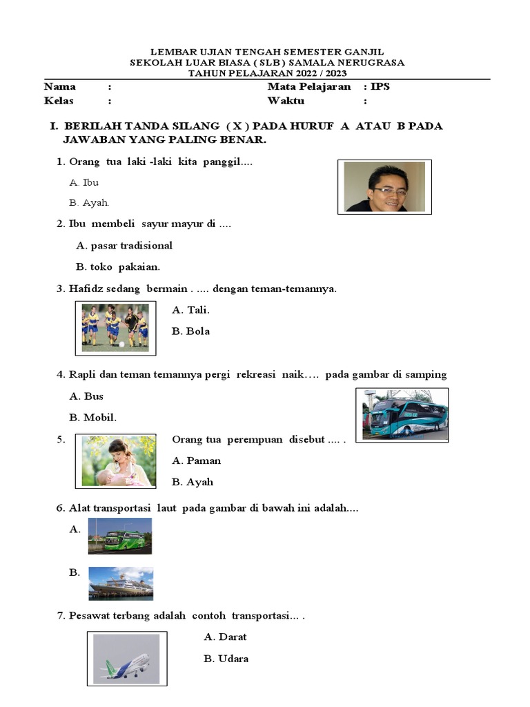 Soal Ips Abk | PDF