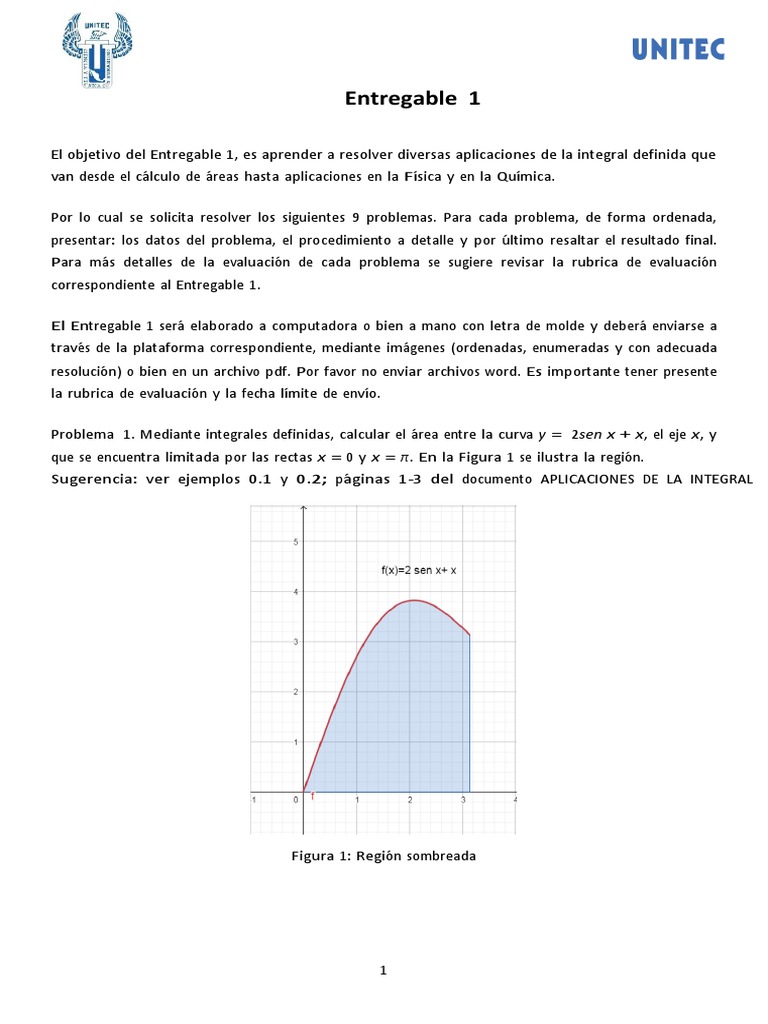 Calculo Entregable | PDF | Curva | Integral