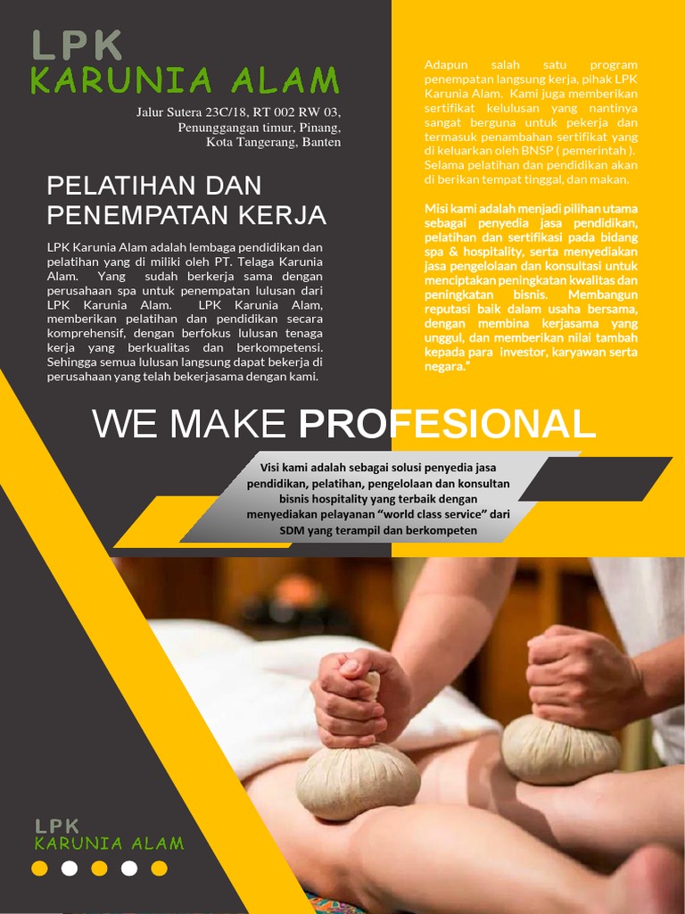 Company Profile LPK Karunia Alam Rev01 | PDF