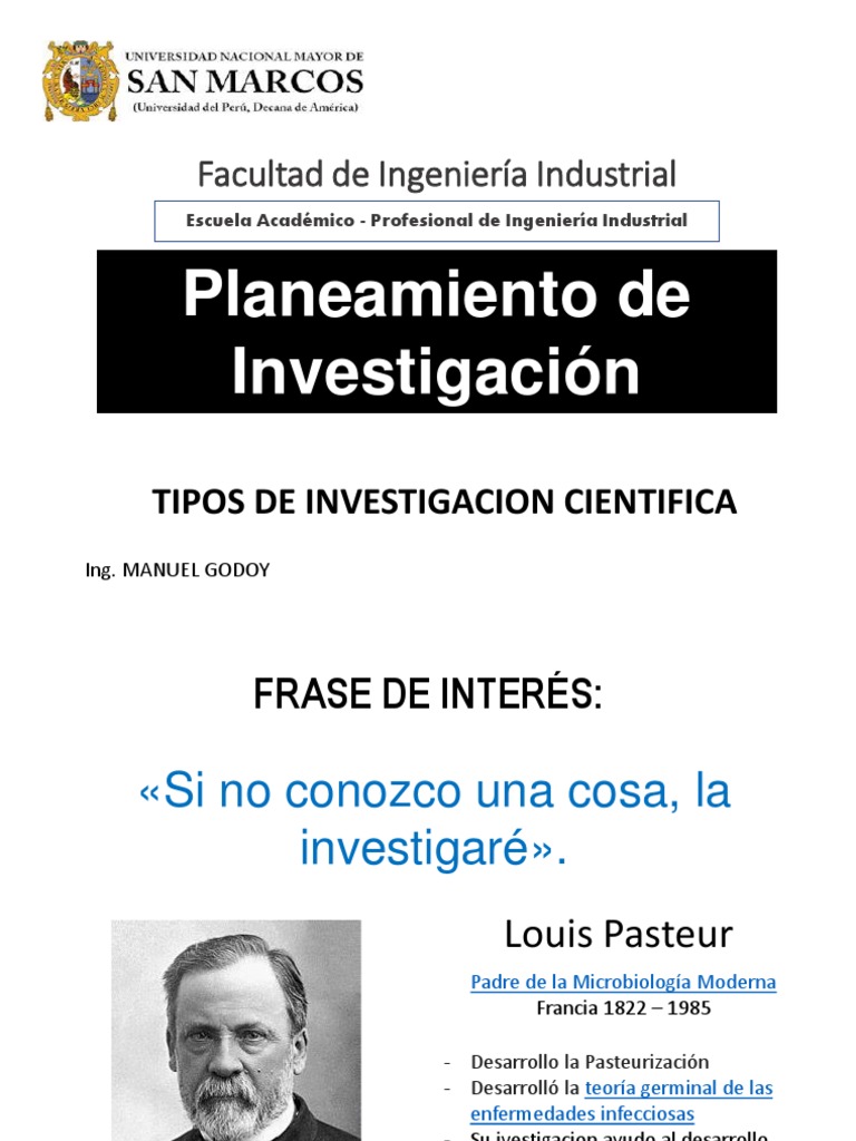 Tipos de Investigacion Cientifica | PDF | Teoría | Experimentar
