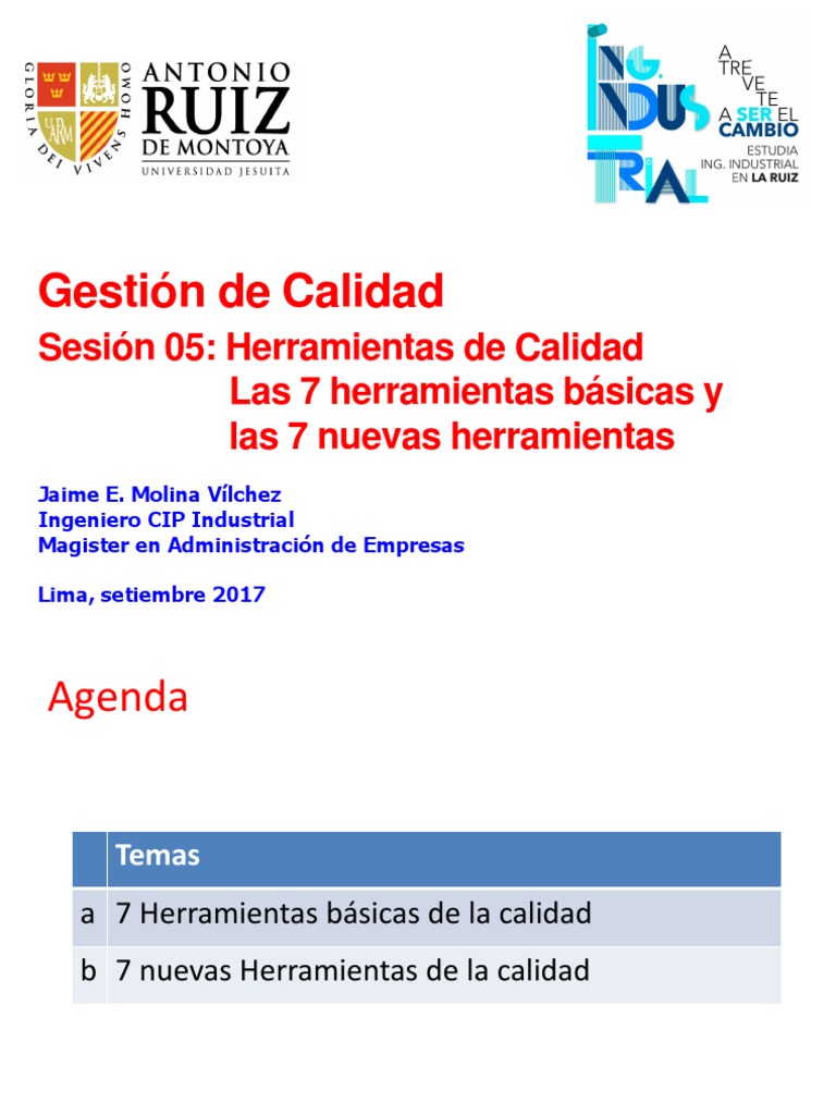 GC - S5 - 7 Herramientas Básicas y 7 Nuevas | PDF | Gráfico de ...