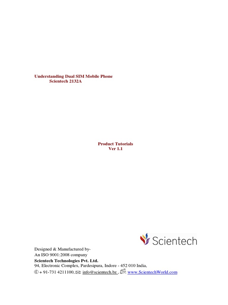 Scientech 2132 A GSM | PDF | Modulation | Gsm