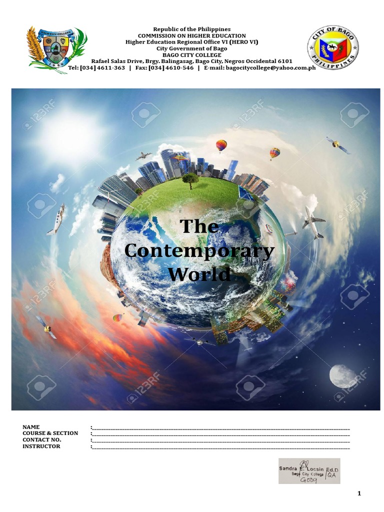 Gec 107 Module-1 | PDF | Globalization | World Trade Organization