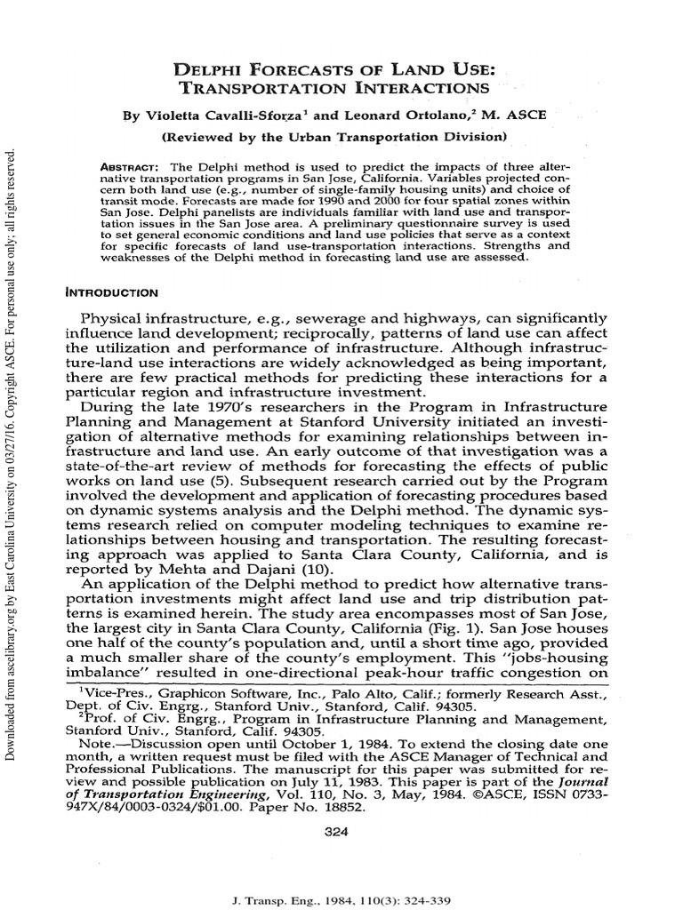 10 1061@asce0733-947x1984110@3324 | PDF | Forecasting | Science