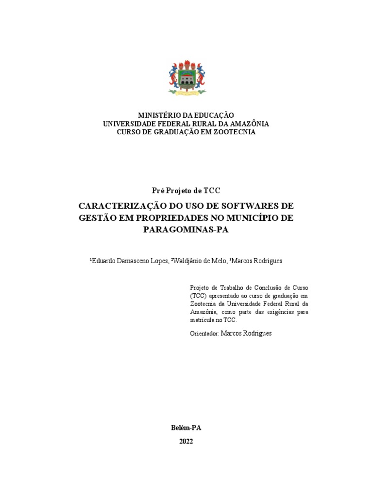 Pré Projeto Tcc Eduardo Lopes Pdf Programas Acesso à Internet