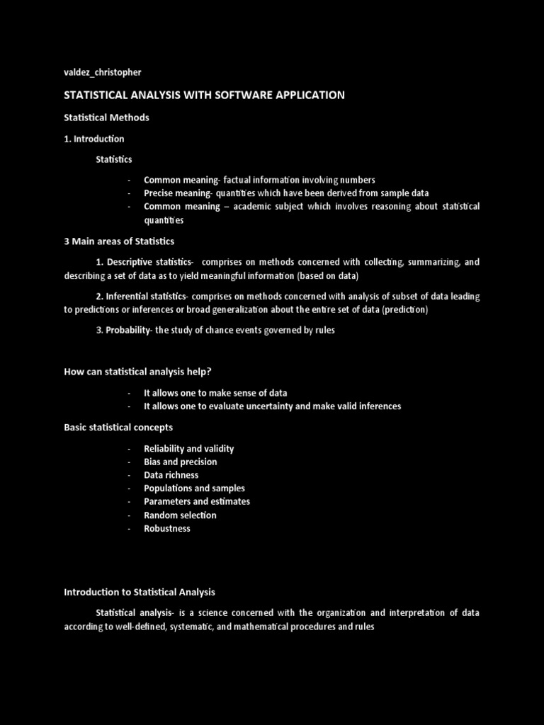 Sasa Reviewer | Download Free PDF | Statistics | Level Of Measurement