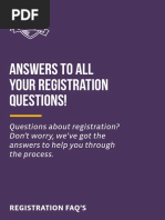 UOB Course Schedule | PDF