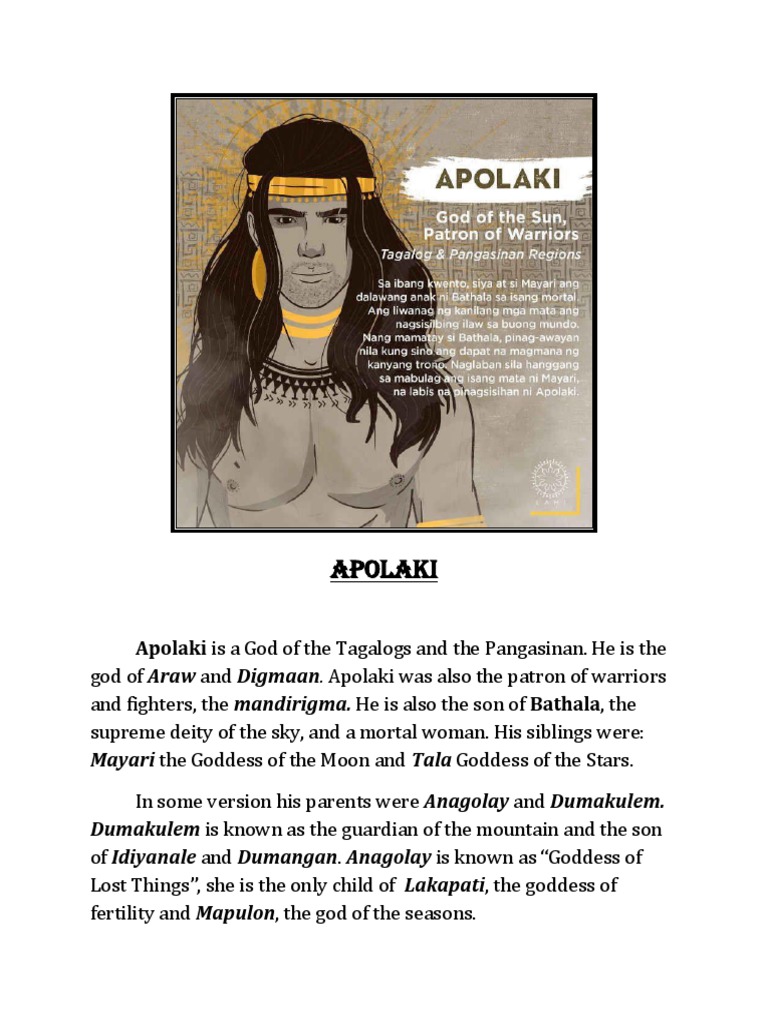 Apolaki | PDF | Poetry | General Fiction