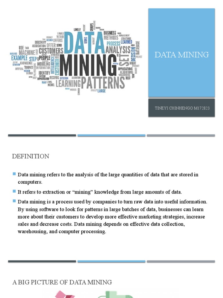 Data Mining | PDF | Statistical Classification | Data Mining