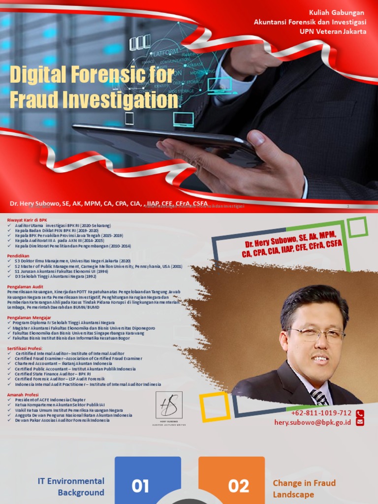 Digital Forensik For Fraud Investigation | PDF | Pengelolaan Keuangan ...