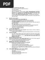 Banquet Event Checklist / Banquet Function Checklist | PDF