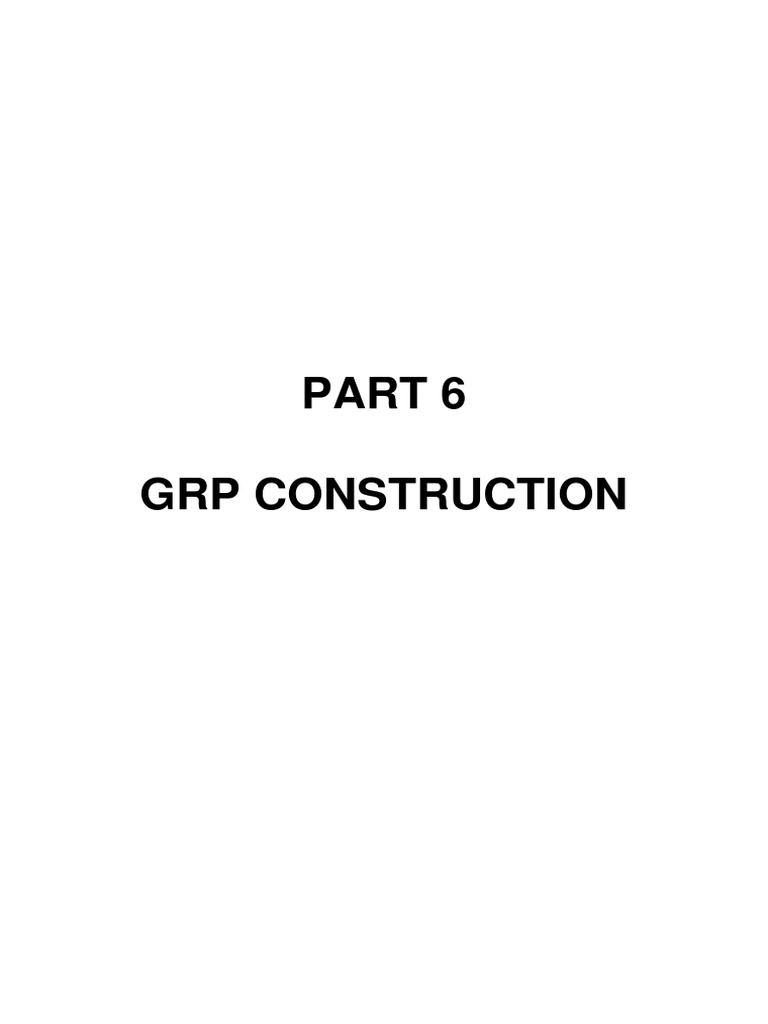 MGN628 - Part - 6 - GRP - Construction - R07.20 - PAG 29 | PDF | Fiberglass | Hull (Watercraft)