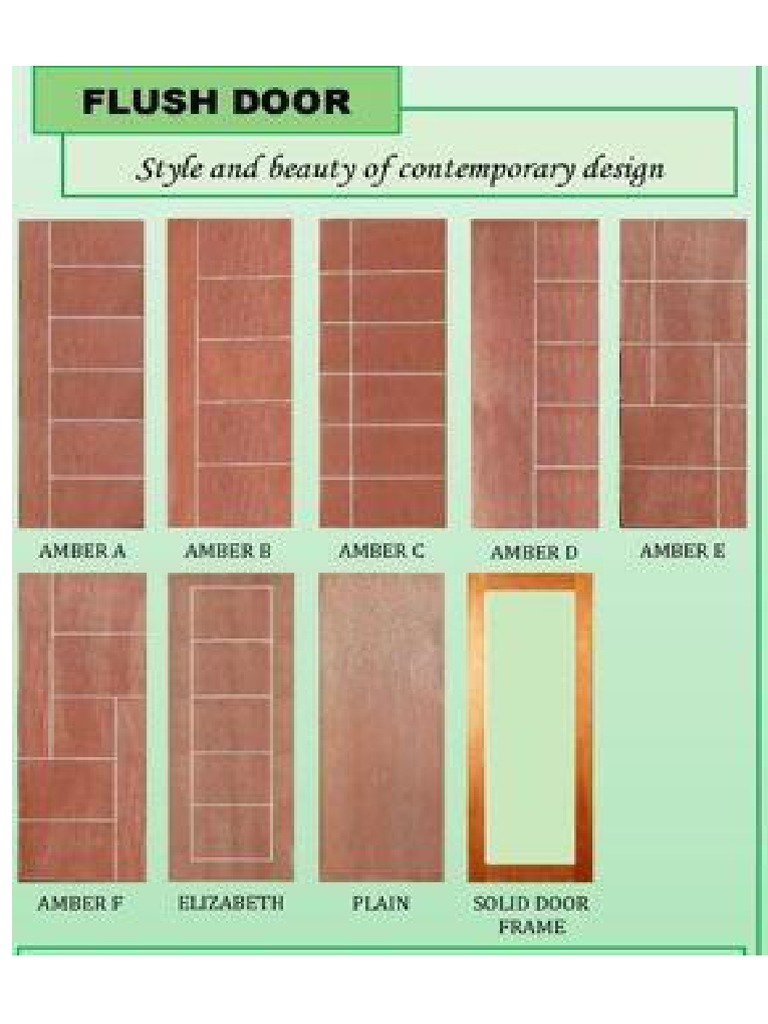 Flush Door Brochure | PDF