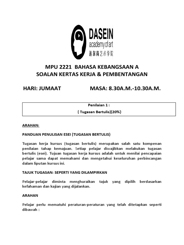 Bka Assignment Presentation Pdf