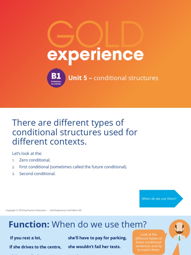 Gold Exp Grammar PPT B1 U5 | PDF | Syntax | Grammar