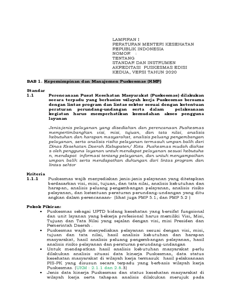 Lampiran Instrumen Akre PKM 84.c. SIAP 219 - Edit 30 Mei 2020. | PDF