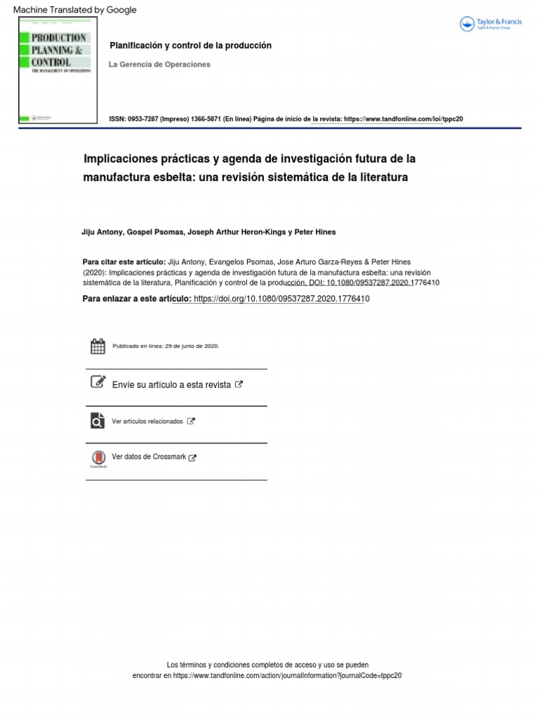 4 Lean | PDF | Evaluación | Lean Manufacturing