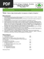 Mga Pamantayan o Krayterya Sa Pagsulat NG Tula | PDF