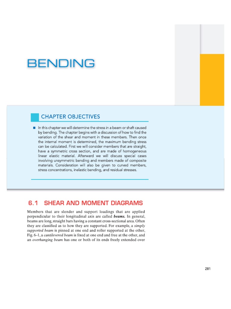 Hibbeler Chap 6 Part 1 | PDF