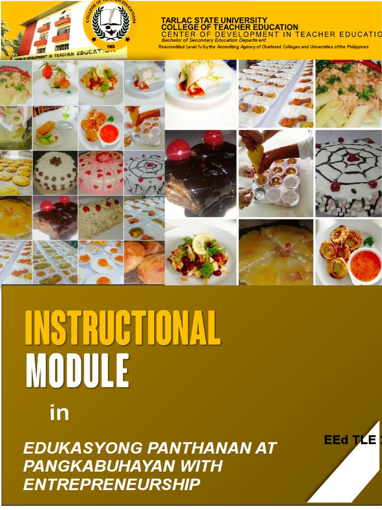 EEd TLE2 module | PDF | Breads | Dough
