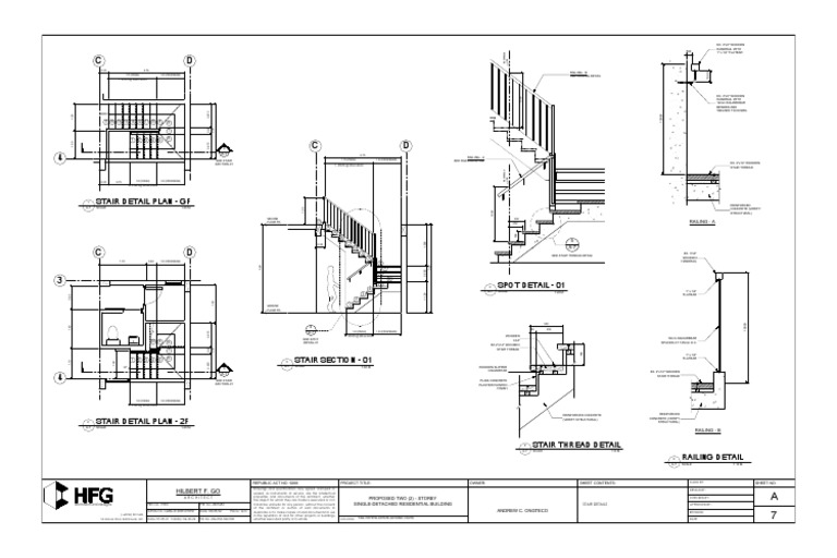 A-7 - Stairs | PDF | Stairs | Buildings And Structures