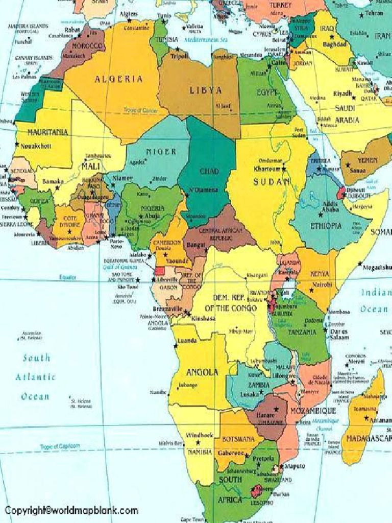 Africa-map-with-country-names | PDF