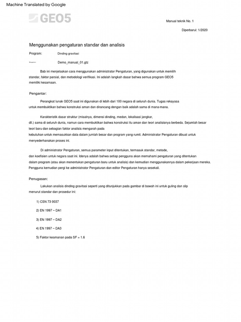 Bahan Modul 2 - Using Standards and Analysis Settings | PDF
