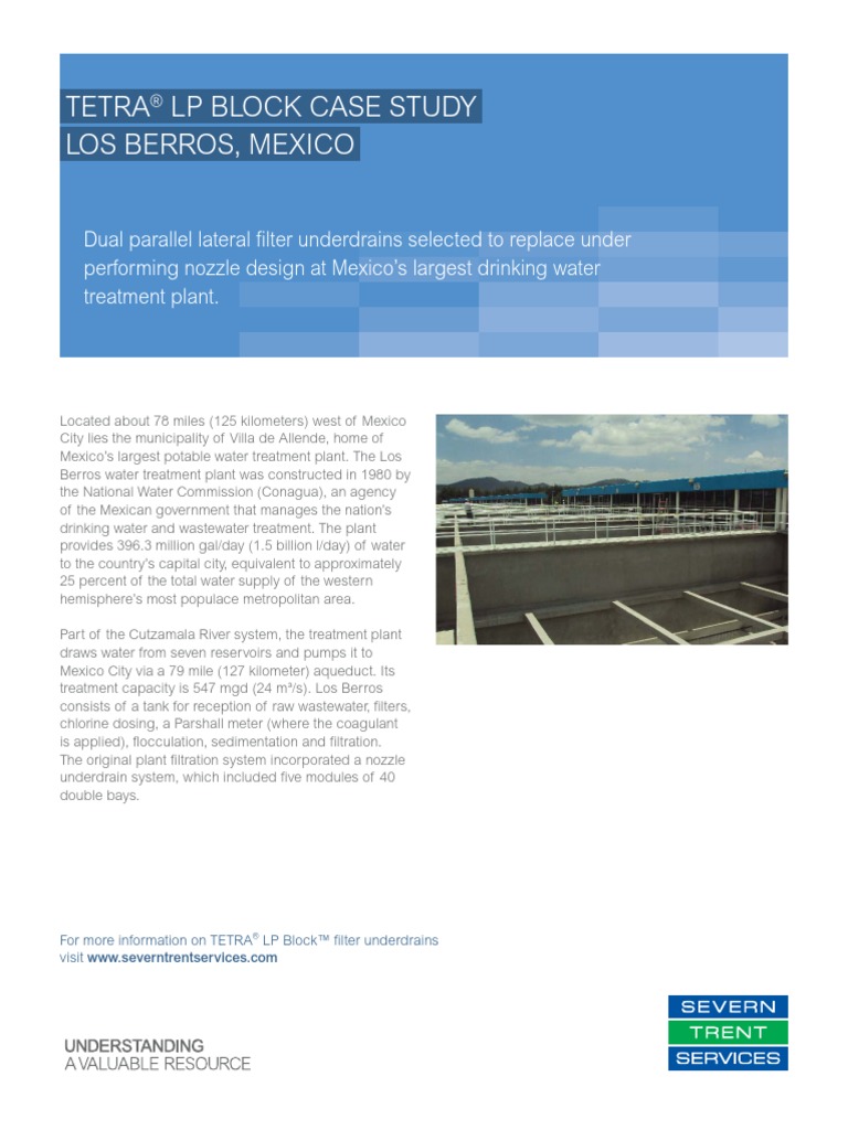 Tetra LP Block - Case Study 3 | PDF | Water Treatment | Water Purification