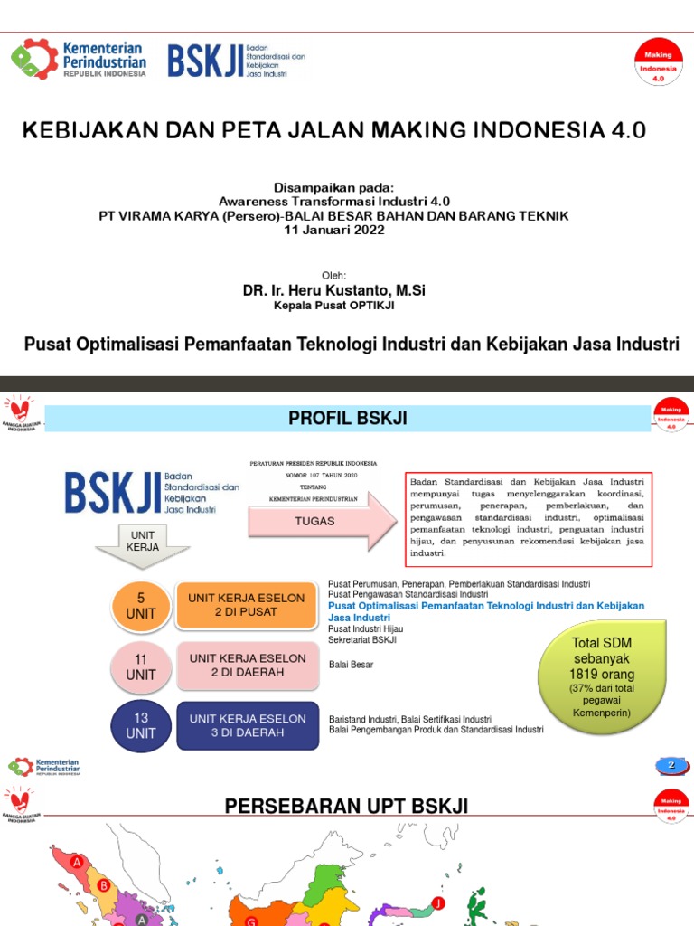 Kebijakan Making Indonesia 4.0 | PDF