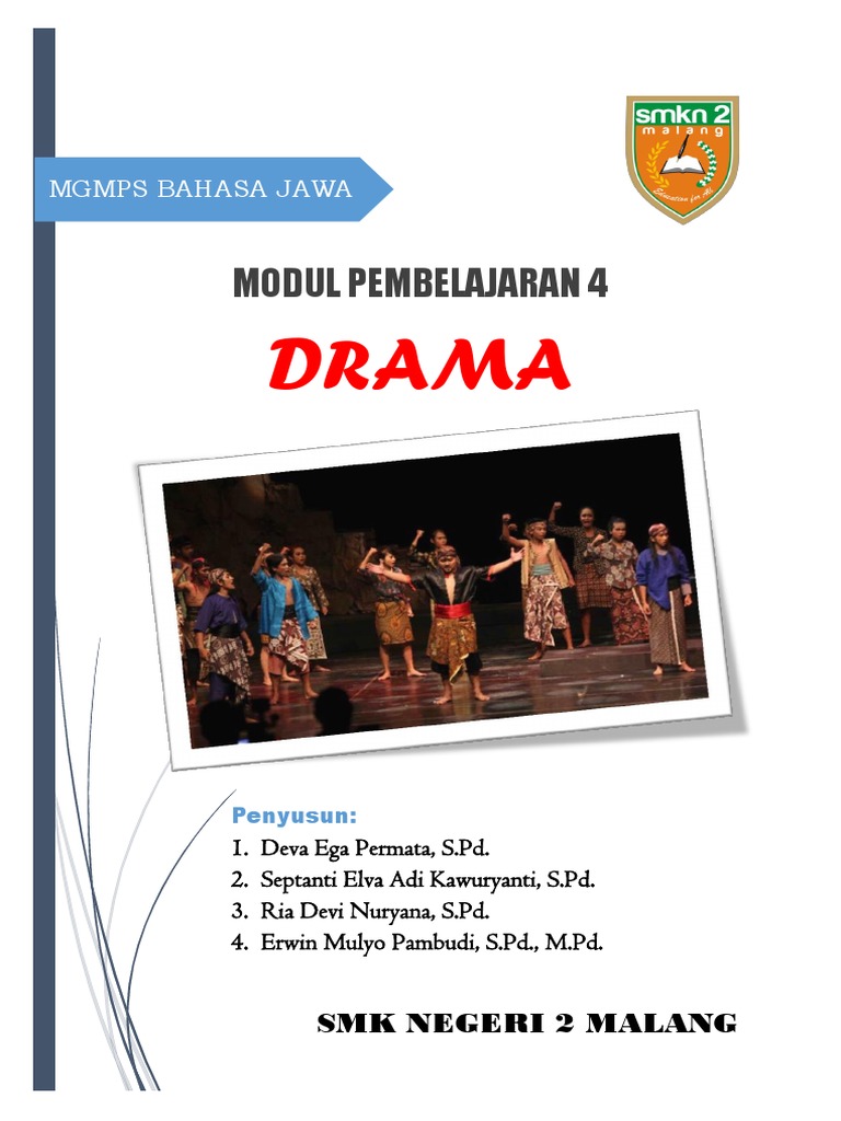 Modul Pembelajaran Drama SMT 2 | PDF