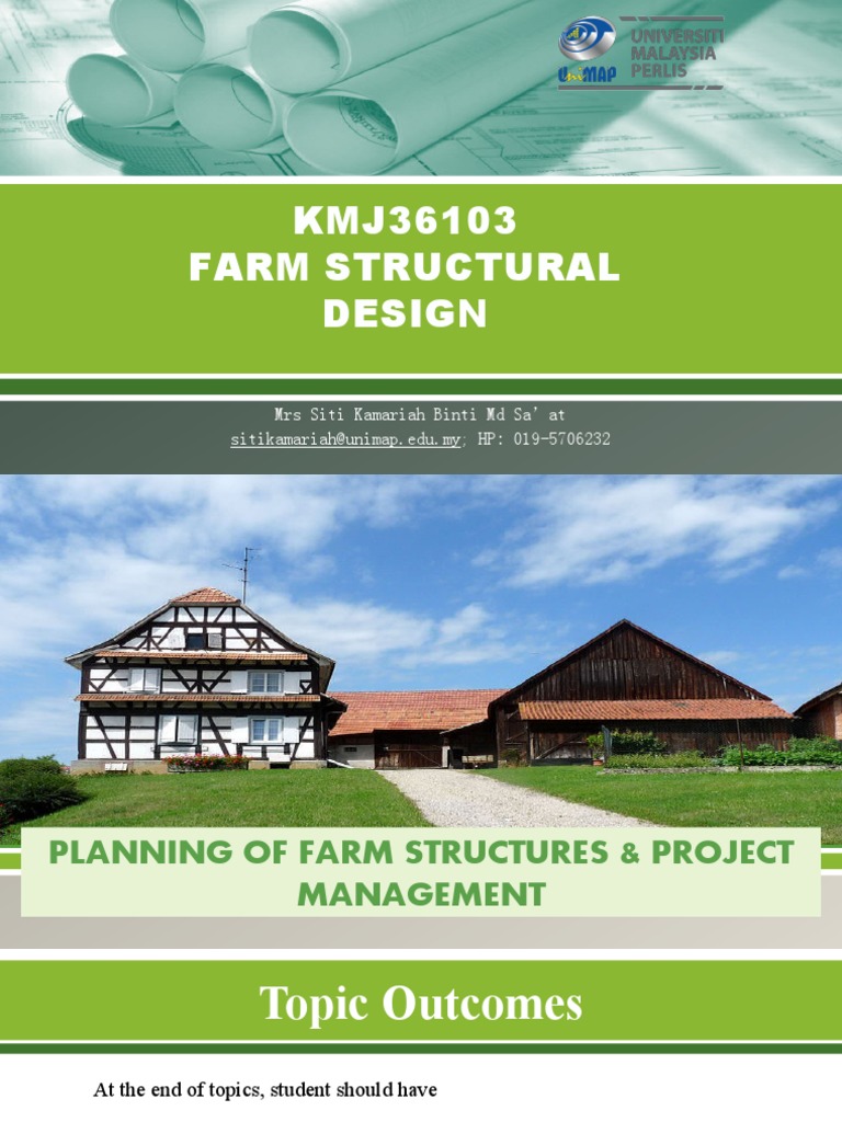 2-Planning of Farm Structures Layout | PDF | Agriculture | Soil