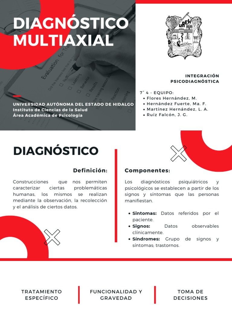 Diagnóstico Multiaxial | PDF | Manual Diagnóstico y Estadístico de los ...