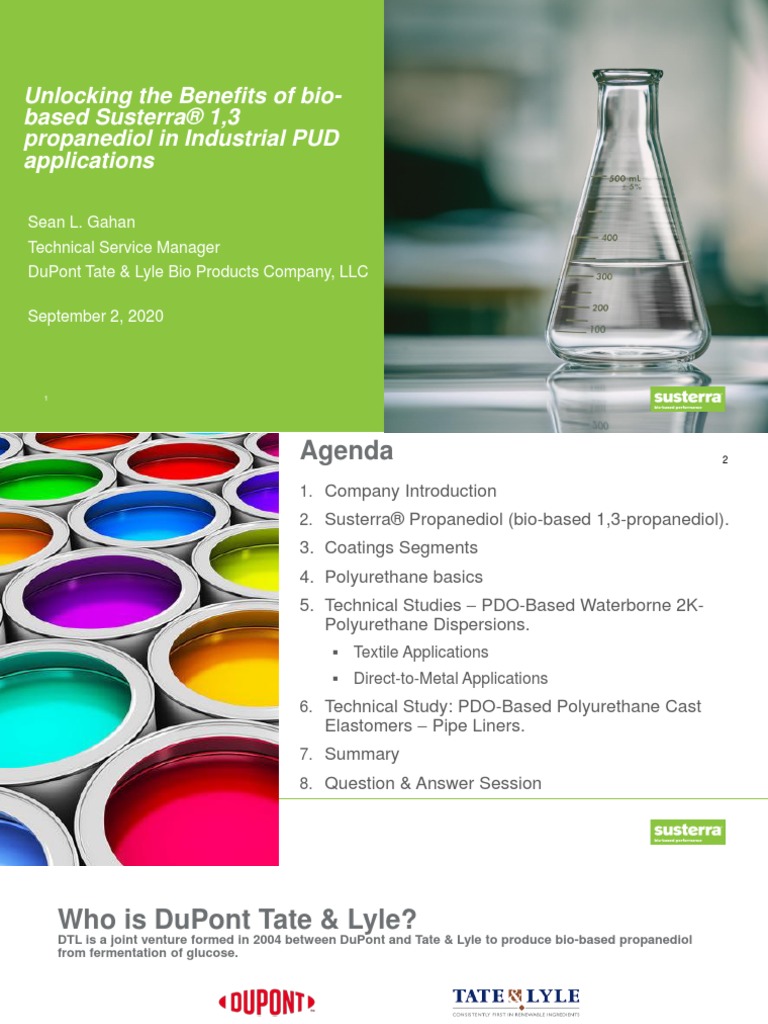DuPont Tate & Lyle - Technical Presentation - Unlocking The Benefits of ...