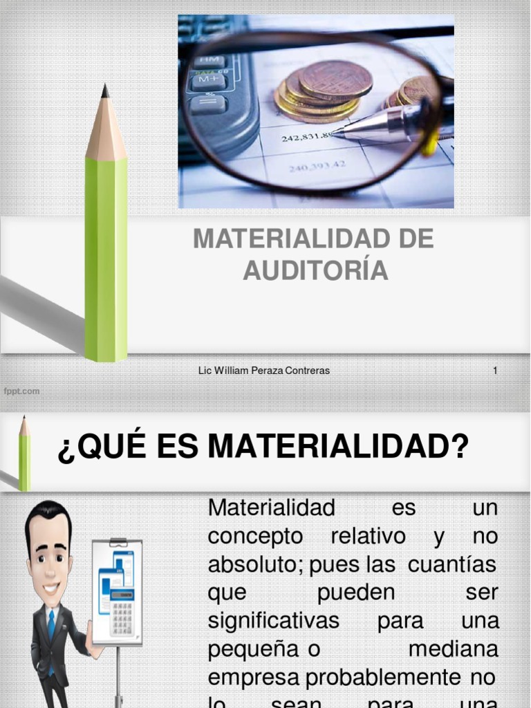 Tema 7 Materialidad | PDF