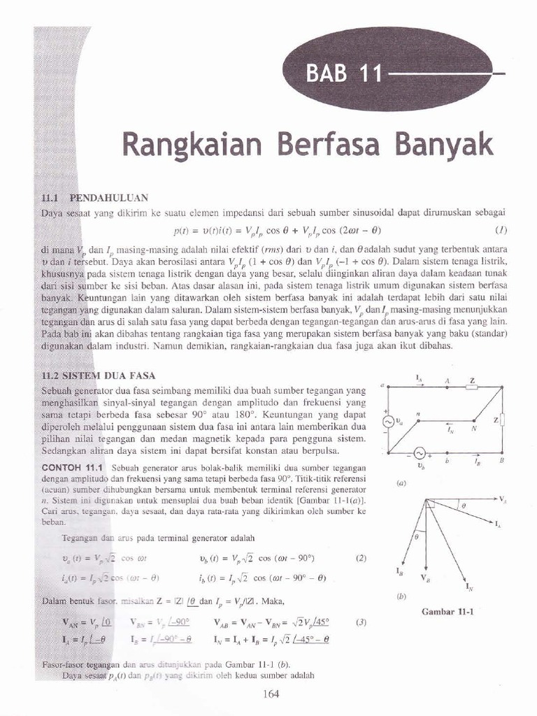 VII. Bab 11 Rangk Tiga Fase (Berfase Banyak) | PDF