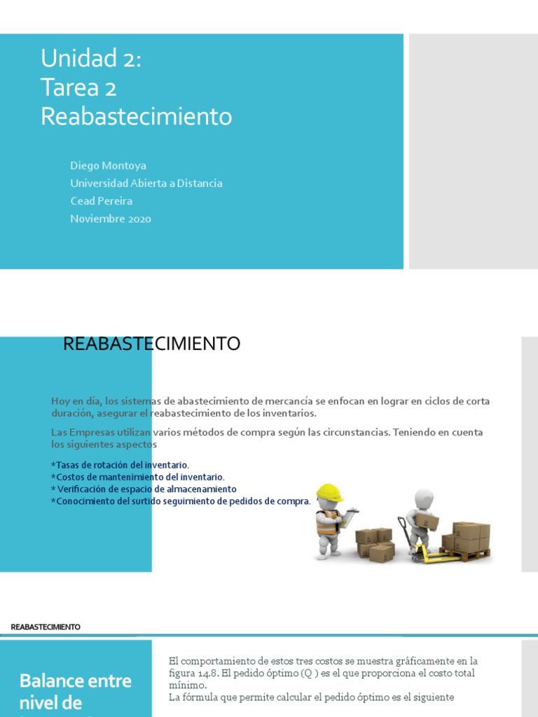 Unidad 2 - Reabastecimiento | PDF