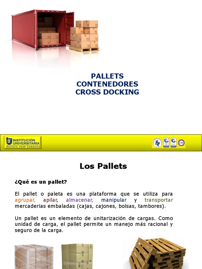 Pallets Contenedores Cross Docking-2 | PDF | Paleta | Almacén